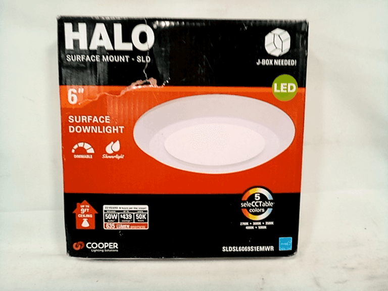 Halo SLD 6" LED Surface Mount Downlight - Dutch Goat