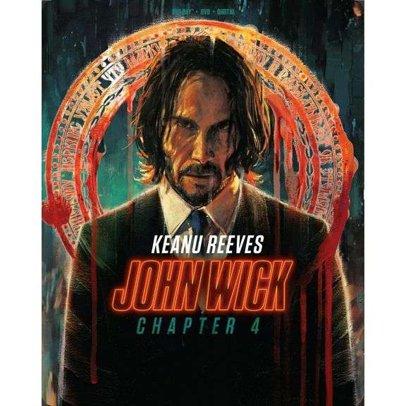 John Wick Chapter 4 Steelbook, Blu-Ray + DVD + Digital Copy, Multi ...