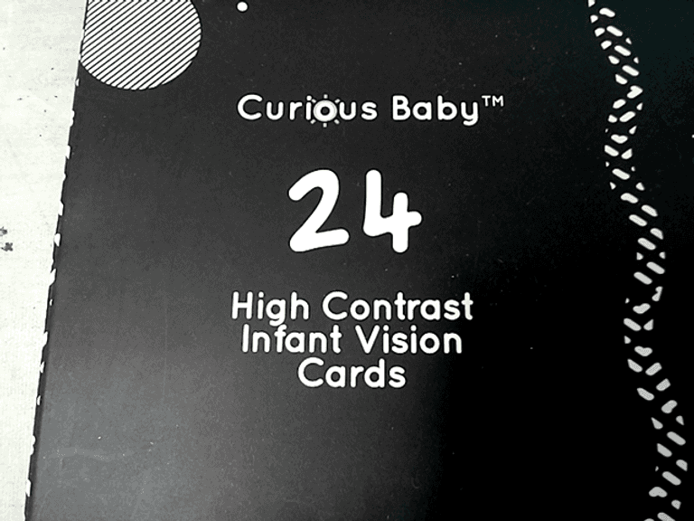 Curious Baby, High Contrast Expansion Pack, 24 High Contrast Infant ...