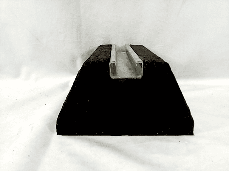 Rectorseal Fix-It-Foot RMB16L Low Profile Rubber Riser, Black - Dutch Goat