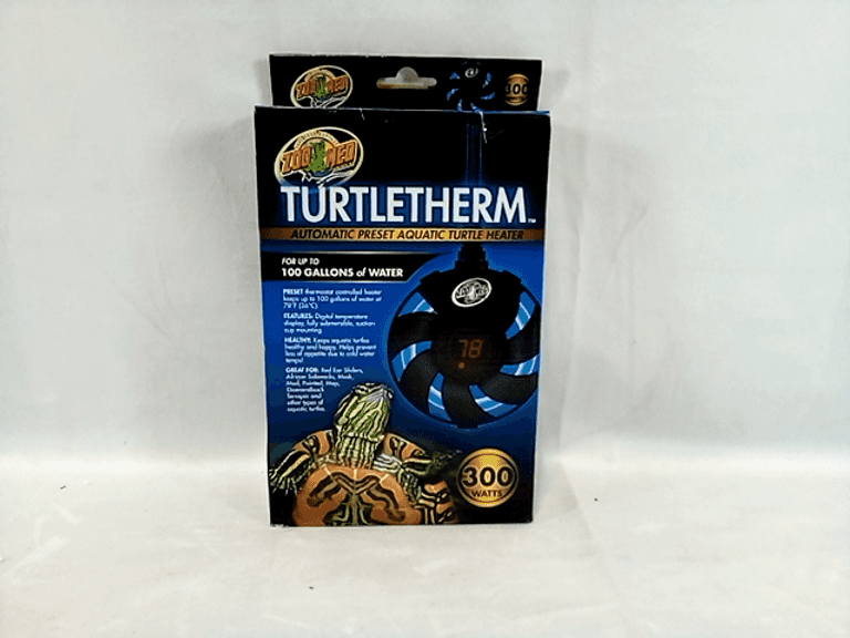 Zoo Med Turtletherm Automatic Preset Aquatic Turtle Heater, Multi-Color ...