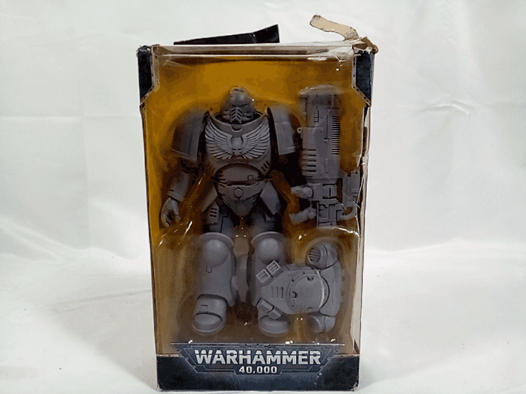 Warhammer 40K Action Figure, Primaris Space Marine Hellblaster, Gray ...