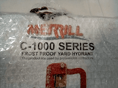 Merrill, C-1000 Series Frost Proof Yard Hydrant, Red, Multi-Color ...
