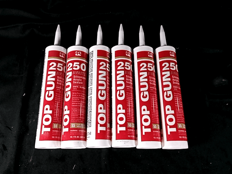 Lot of 6 TOP GUN 250 FAST DRY WHITE - Dutch Goat