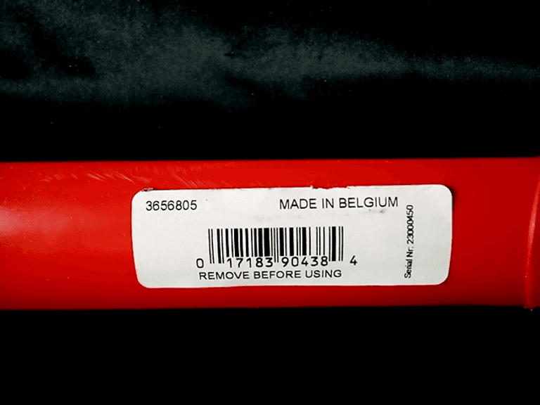 Carlisle 3656805, Sparta Spectrum 24" Single Blade Rubber Squeegee, Red ...