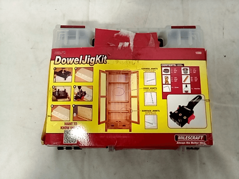MILESCRAFT Dowel Jig Kit 1/4" 5/16" 3/8" - Dutch Goat
