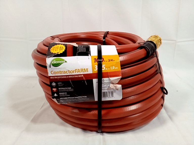 Element Contractorfarm 100ft x 3/4" Heavy Duty Contractor Water Hose ...