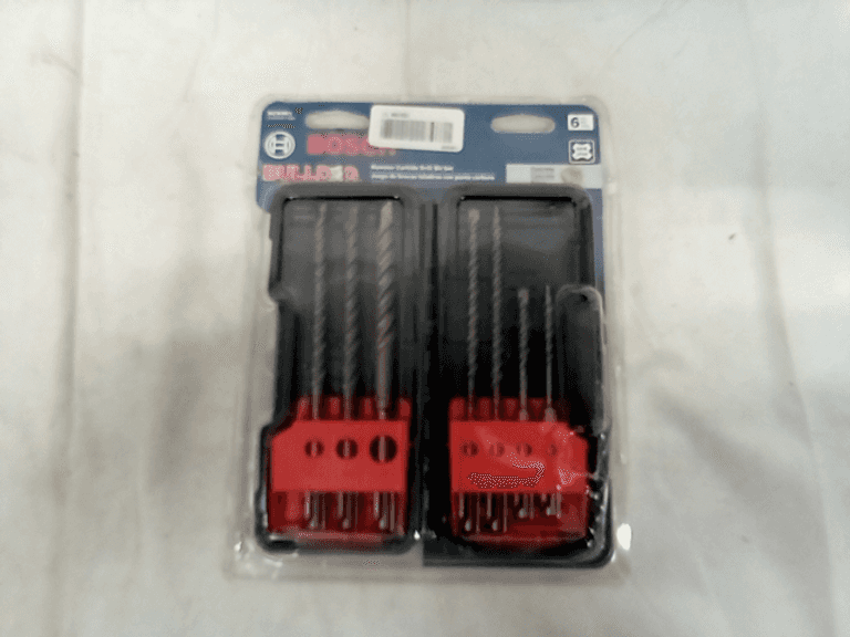 Bosch HCK001 7-Piece S4 SDS+ Rotary Hammer Drill Bit Set - Dutch Goat