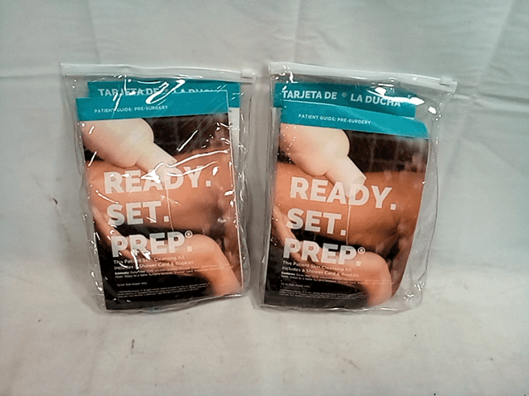 Lot of 2 Ready.Set.Prep. Patient Skin Cleansing Kit - Dutch Goat