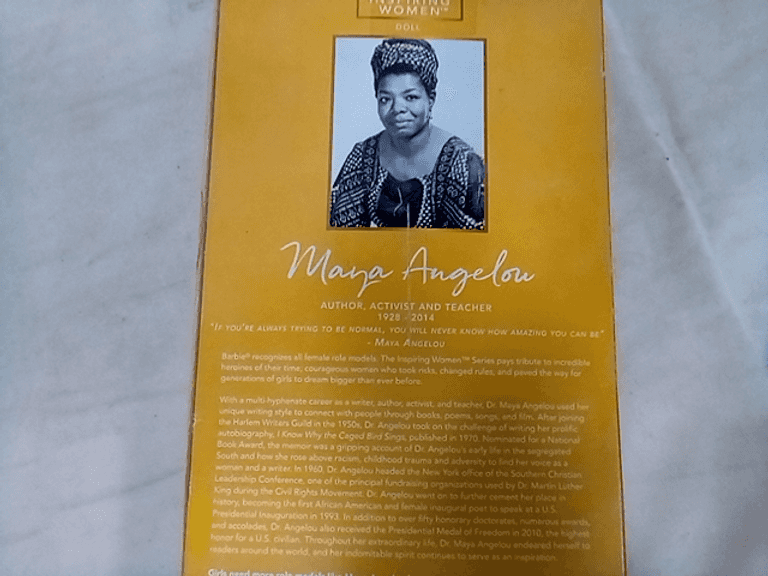 Barbie Signature Maya Angelou Doll - Dutch Goat
