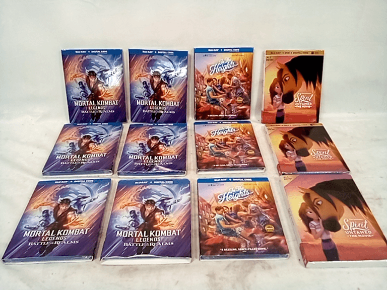 Assortment of 12 - Assortment Of Different Bluray DVDs, Multi-Color ...