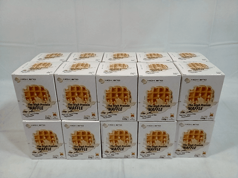 Lot of 20 - High End Nutrition The High Protein Waffle Pack - Dutch Goat