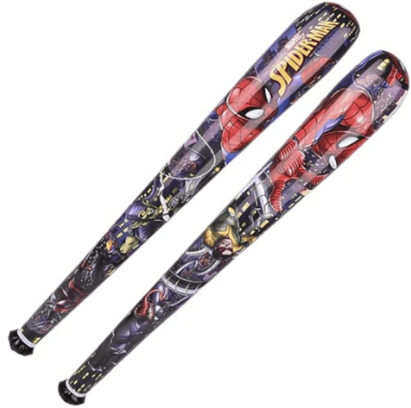 Ultimate Inflate Spider-Man Bat Pair, Size 65", Multi-Color - Dutch Goat