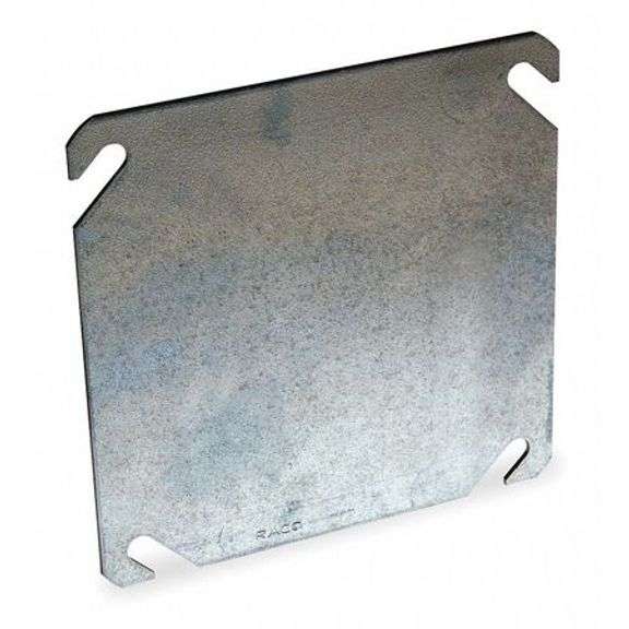 Hubbell Raco 752 4" Surface Electrical Box Cover, Flat Blank, 50-Pack ...