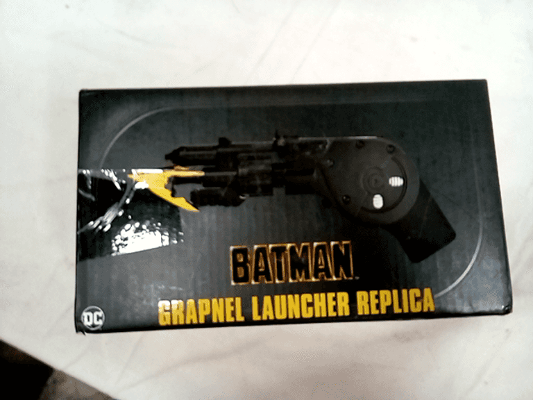 Neca, Batman 1989 Grapnel Launcher Prop Replica, Black, Gold - Dutch Goat