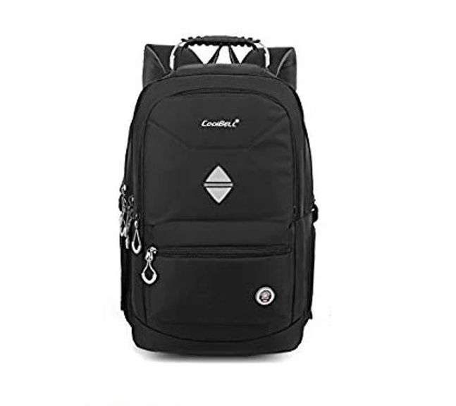 CoolBell Waterproof Laptop Backpack, Black - Dutch Goat