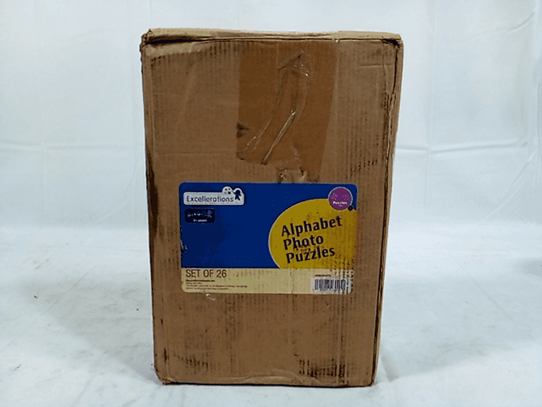 Excellerations, Alphabet Photo Puzzle, Set Of 26, Multi-Color - Dutch Goat