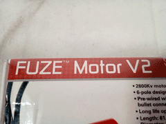 Dynamite Fuze Motor V2, 6-Pole, 2800Kv Waterproof Brushless Motor ...