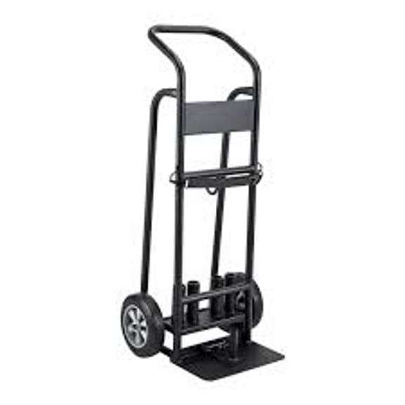 Hercules HA63, Breaker Hammer Cart, 350lb Capacity, Black - Dutch Goat