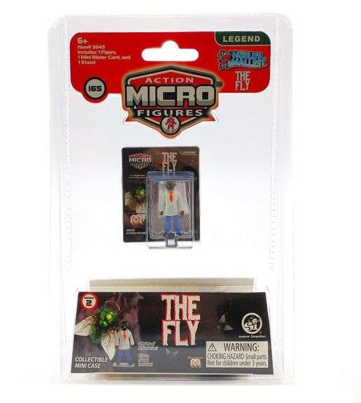 World's Smallest, Micro Figures Mego Horror The Fly, Multi-Color ...