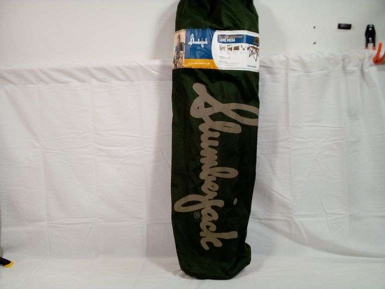 Slumberjack Lone Mesa Quad Folding Adult Director’s Chair, Green ...