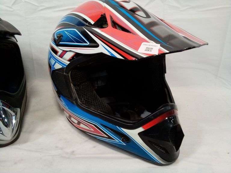Assortment of 2 - Adult Full Face Motocross Helmets - Dutch Goat