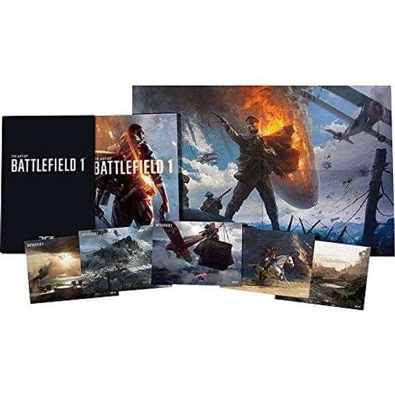 Lot of 12 - The Art of Battlefield 1 Art Book/Poster/Post Card ...