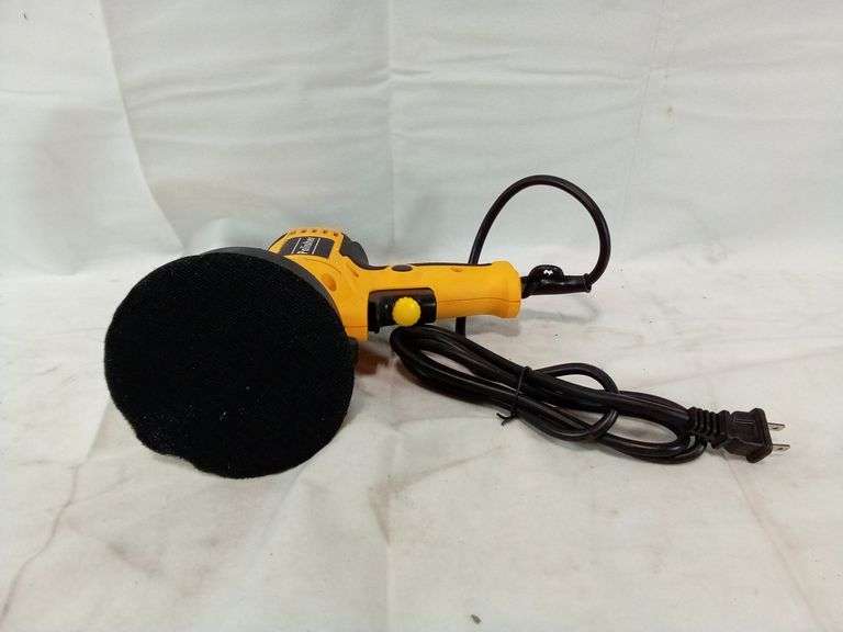 DeWalt DWE6401, Car Polisher, 5" Variable Speed Disc Sander With Dust ...