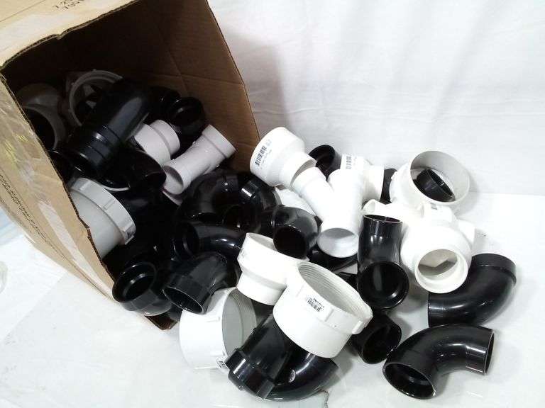Assortment of PVC Plumbing Fittings - Dutch Goat