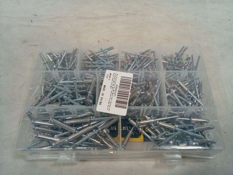 Botten 304 Stainless Steel Blind Rivets - Pop Rivet Assortment Kit, 295 ...