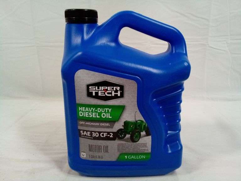 Super Tech Heavy-Duty Diesel Oil/Motor Oil, Off-Highway Diesel, SAE 30 ...