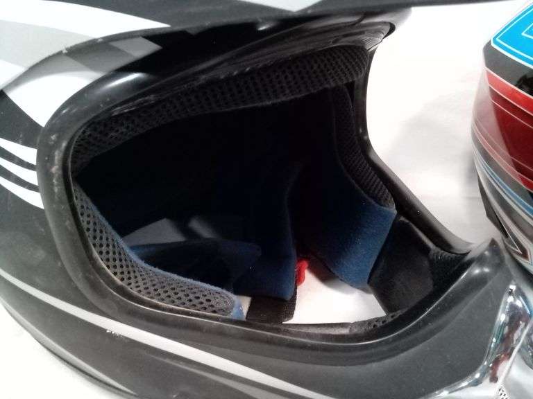 Assortment of 2 - Adult Full Face Motocross Helmets - Dutch Goat