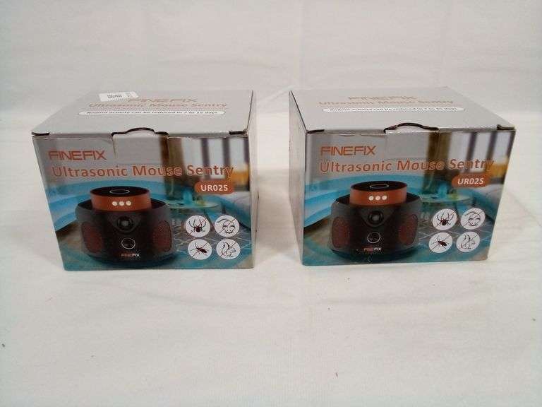 Lot of 2 - Finefix UR02S Ultrasonic Mouse Sentry - Rodent/Squirrel ...