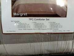 Nashing Margret 7-Piece Comforter Set - Queen - Dutch Goat