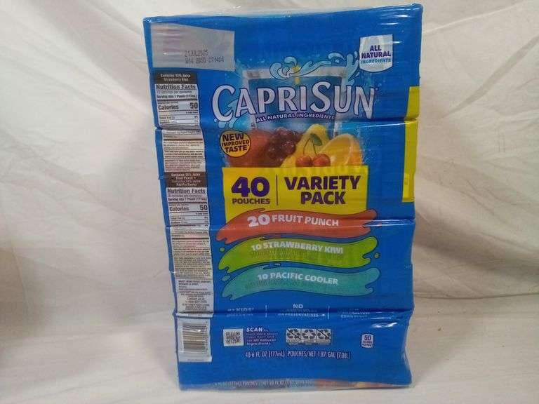 Capri Sun Fruit Juice Variety Pack – 6 fl oz each 40 Pouches - Dutch Goat