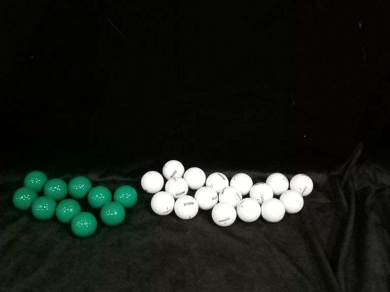 Assortment Of Practice Golf Balls - Dutch Goat
