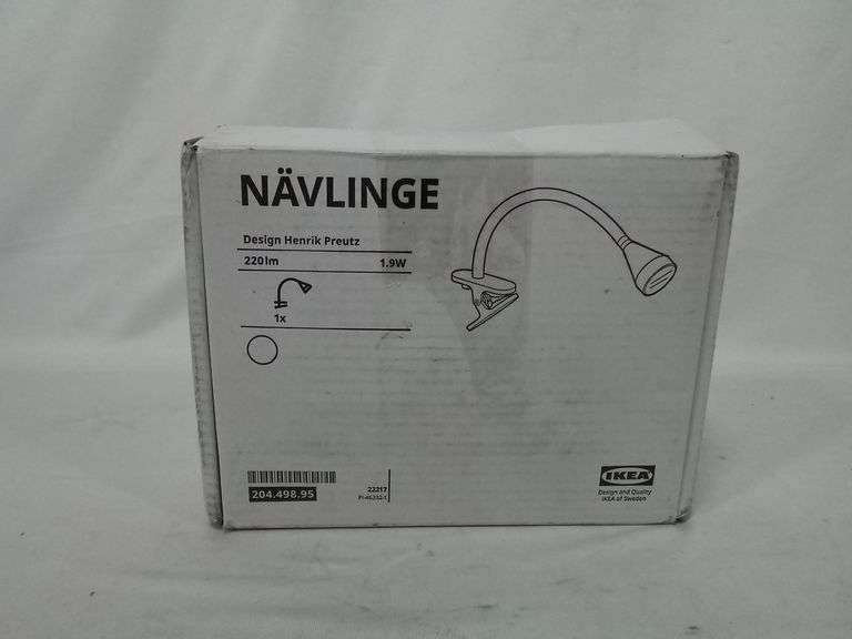 Ikea, Navlinge Led Work Lamp 2412, 1.9 W, White - Dutch Goat