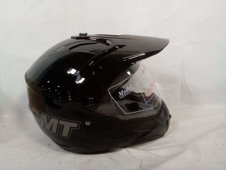 TCMT, Adult Full Face DOT Motocross Off Road Helmet, Black - Dutch Goat