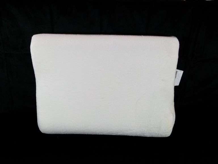 Viscoelastic Polyurethane Cervical Pillow, Medicated Foam Pad, 15" x 20 ...