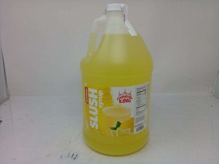 Carnival King Lemonade Slush Syrup – 128 fl oz (1 Gallon) - Dutch Goat
