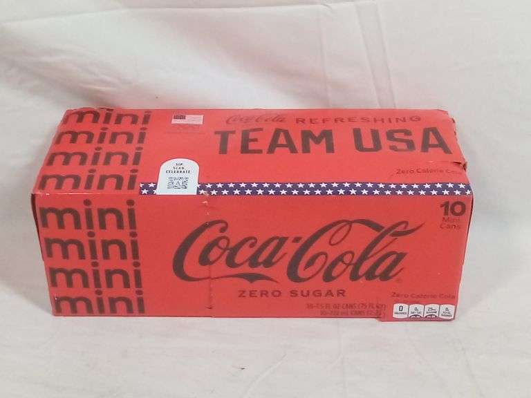 Coca-Cola Zero Sugar Mini Coke – 7.5 fl oz each 10 Cans - Dutch Goat