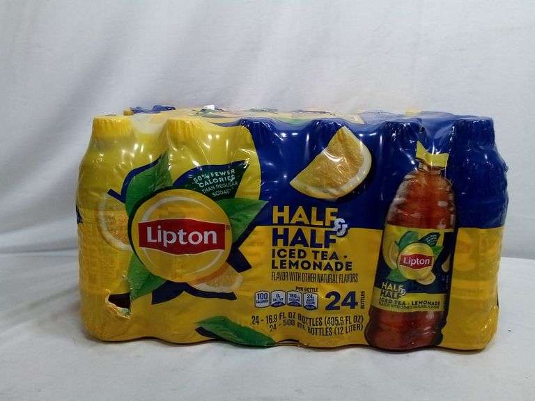 Lipton Half & Half Iced Tea Lemonade – 16.9 fl oz each 24 Bottles ...