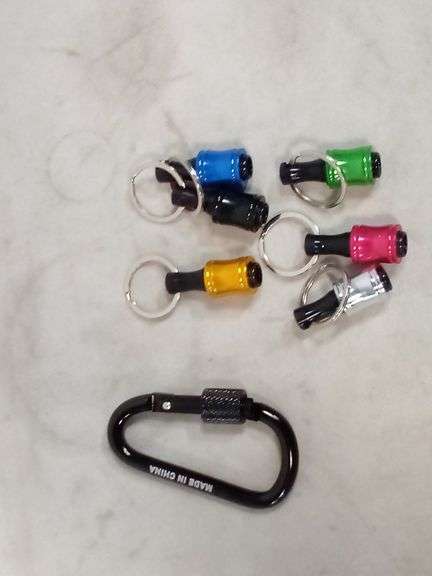 Drill Bit Holder Keychain, Quick Release Aluminum Alloy Hex Shank ...