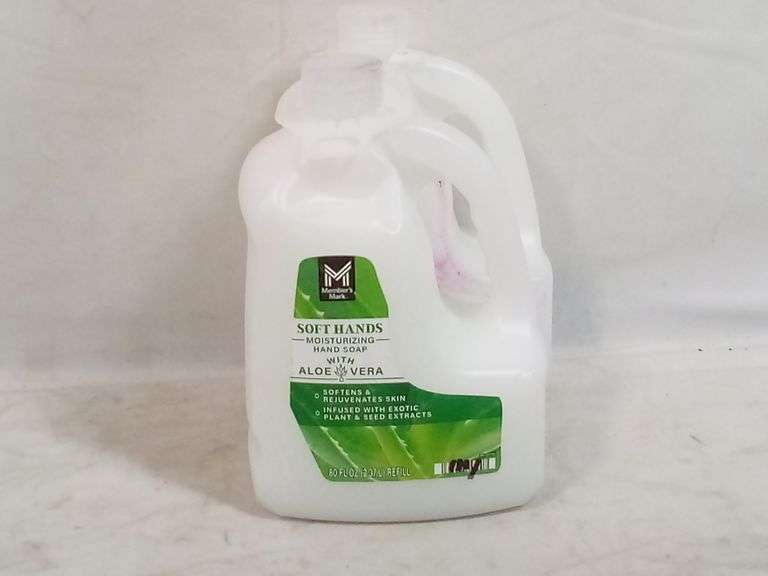 Member's Mark, Soft Hands Moisturizing Hand Soap With Aloe Vera, 80 Fl ...