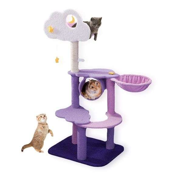 Multi-Level Cute Cat Tree - Dutch Goat