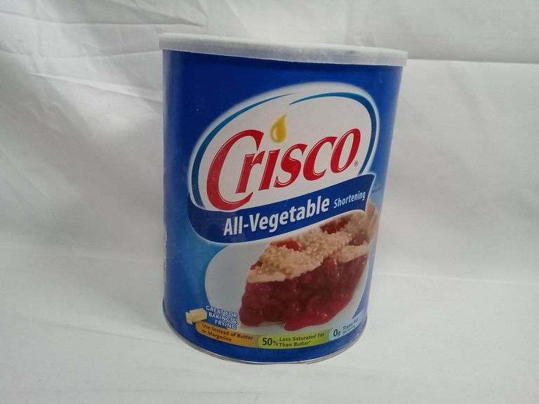 Crisco, All Vegetable Shortening For Baking & Frying, 96 Oz Can - Dutch ...