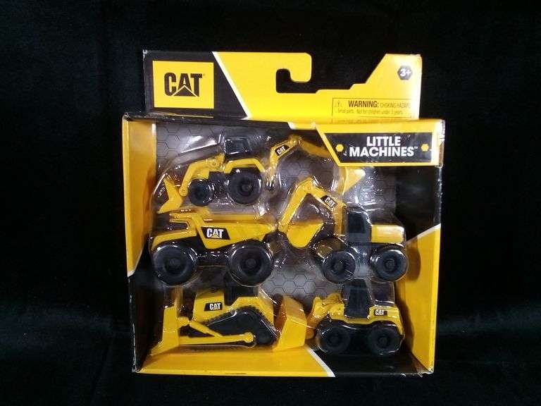 CAT Funrise Little Machines Vehicle Set – 5 Piece - Dutch Goat