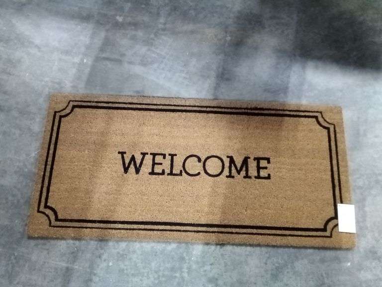 Threshold Welcome Estate Outdoor Coir Doormat – 22" x 47" - Dutch Goat