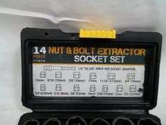 14 Piece Nut & Bolt Extractor Socket Set DT30145 - Dutch Goat