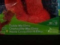 Sesame Street Tickle Me Elmo Interactive Soft Plush Toy - Dutch Goat